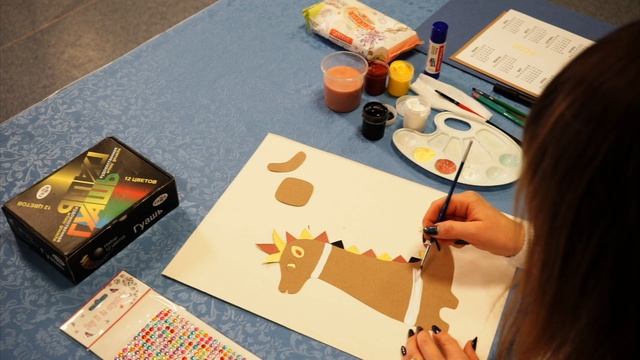 Мастер-класс «Новогодний календарь»