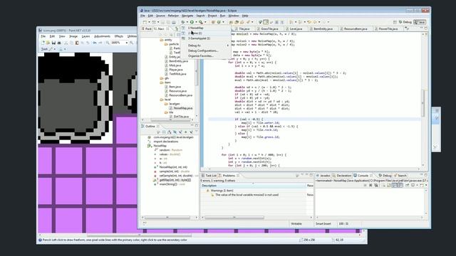 Notch Minicraft creation Ludum Dare 22 part 6
