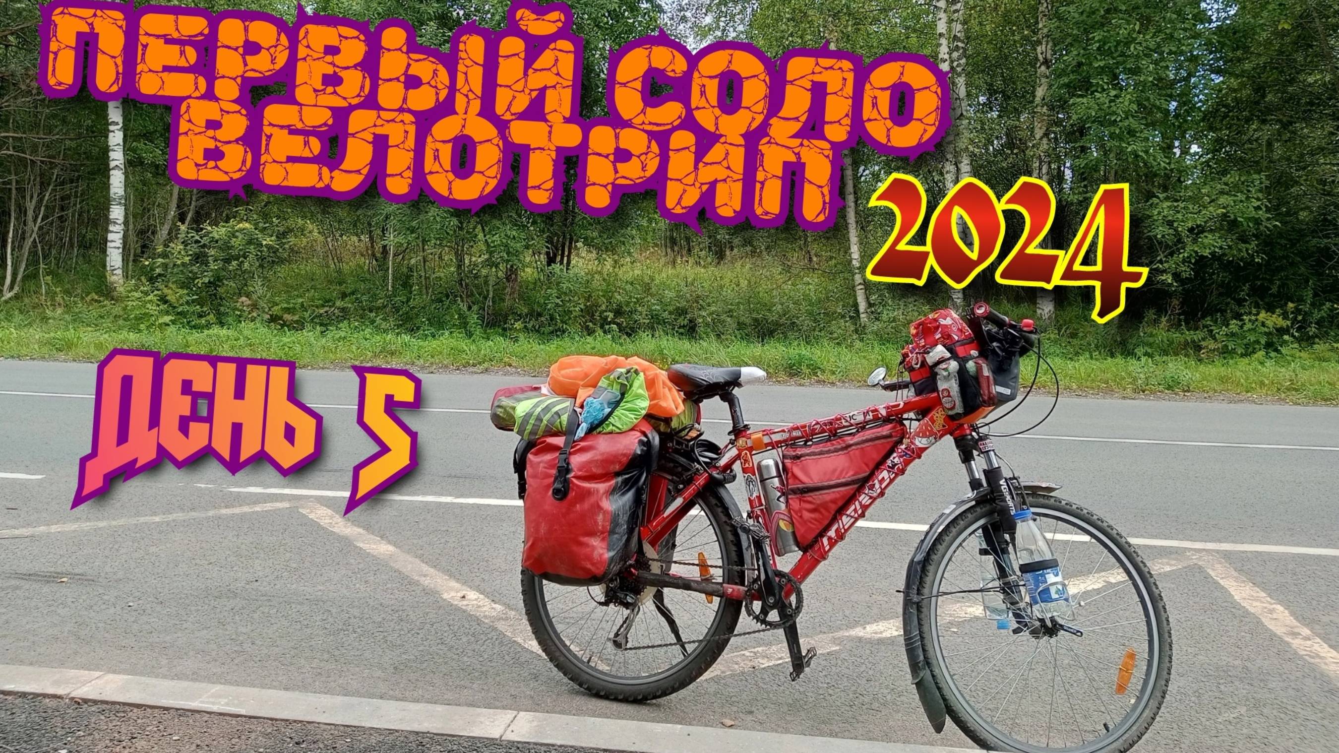 День 5. Соло велотрипа. Малая Вишера — Великий Новгород. 97 км