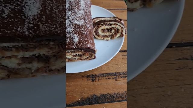 Яблочный рулет.(Apple Roll).