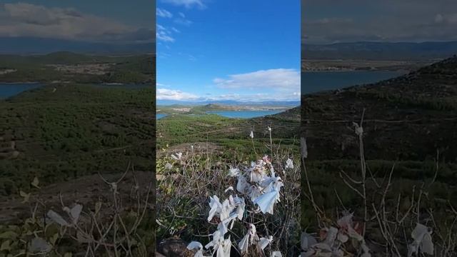 Пожелания на верхушке горы.( Ayvalik, Türkiye, November 23).