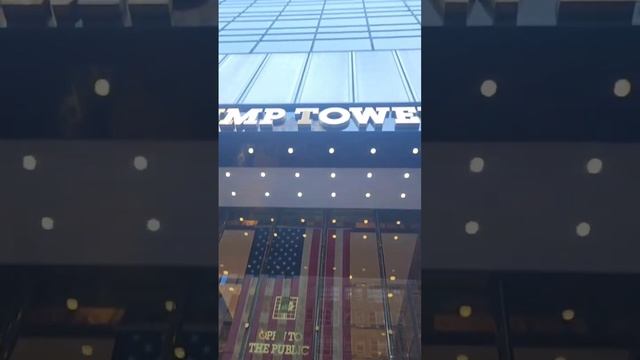 The SECRET of Trump Tower on 5th Avenue (see first comment or description), NY,  USA, 2024