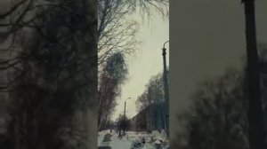 Весна..Снежный апрель..2024г "Апрель"Андрей Климнюк(Новосибирск) #весна#апрель#атмосфера