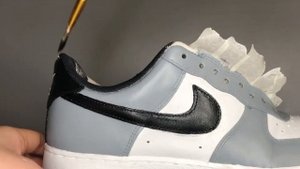 Turning old Airforce 1's into new Jordans | DIY Transformation |