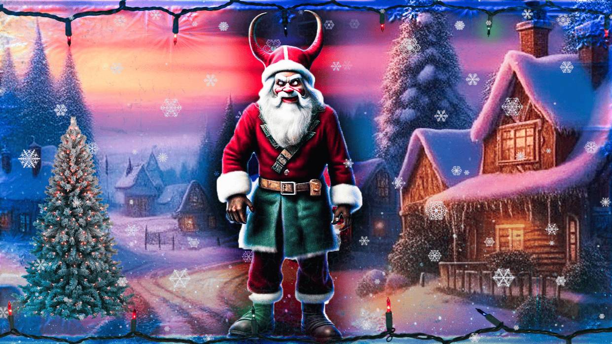 ПЛАНЕТА ОБЕЗУМЕВШЕГО САНТЫ | Planet of Bloodthirsty Santa #1 | Новогодний марафон 2025