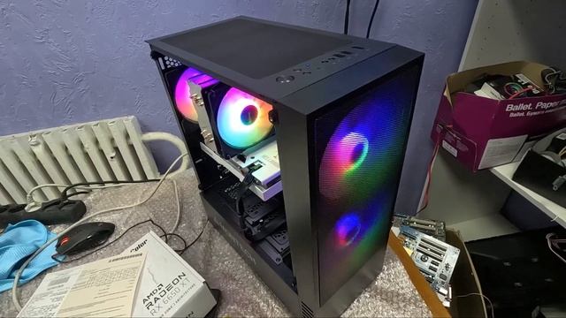 Компьютер для игр, 63000 руб., декабрь 2023 (i3-12100f, RX 6650 XT)