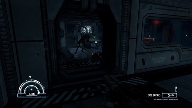 Aliens vs Predator - 5 серия Десантник Лаборатория