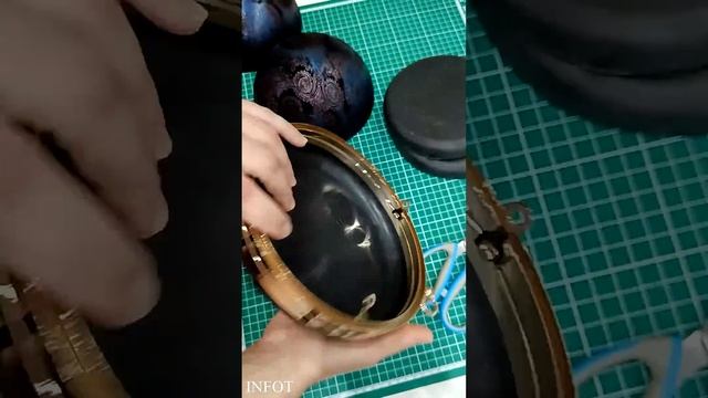 Процесс примерки деталей при сборке клатча #shorts #diy #handmadeclutch #handmade #craft #idea