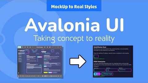 10. Avalonia UI Real World (Mockup To Real Styles)