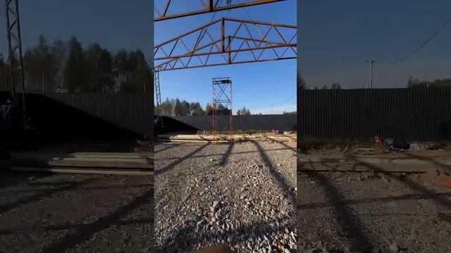 СТРОИМ АНГАР РАЗБОРНЫЙ