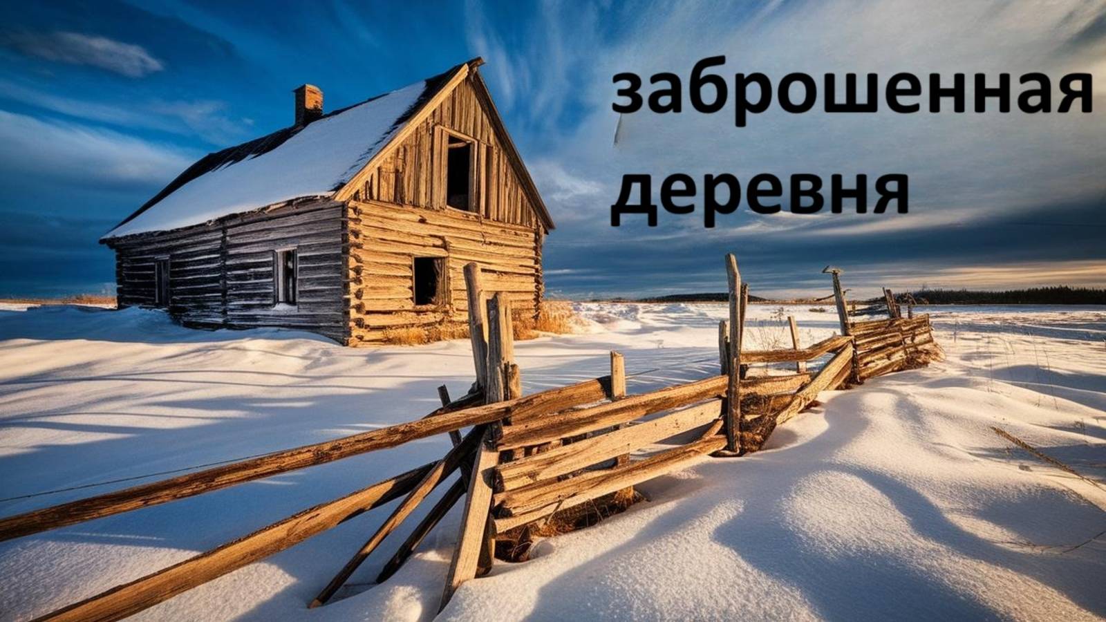 Уехал в заброшенную деревню! Навёл порядок! Снял фотоловушку!