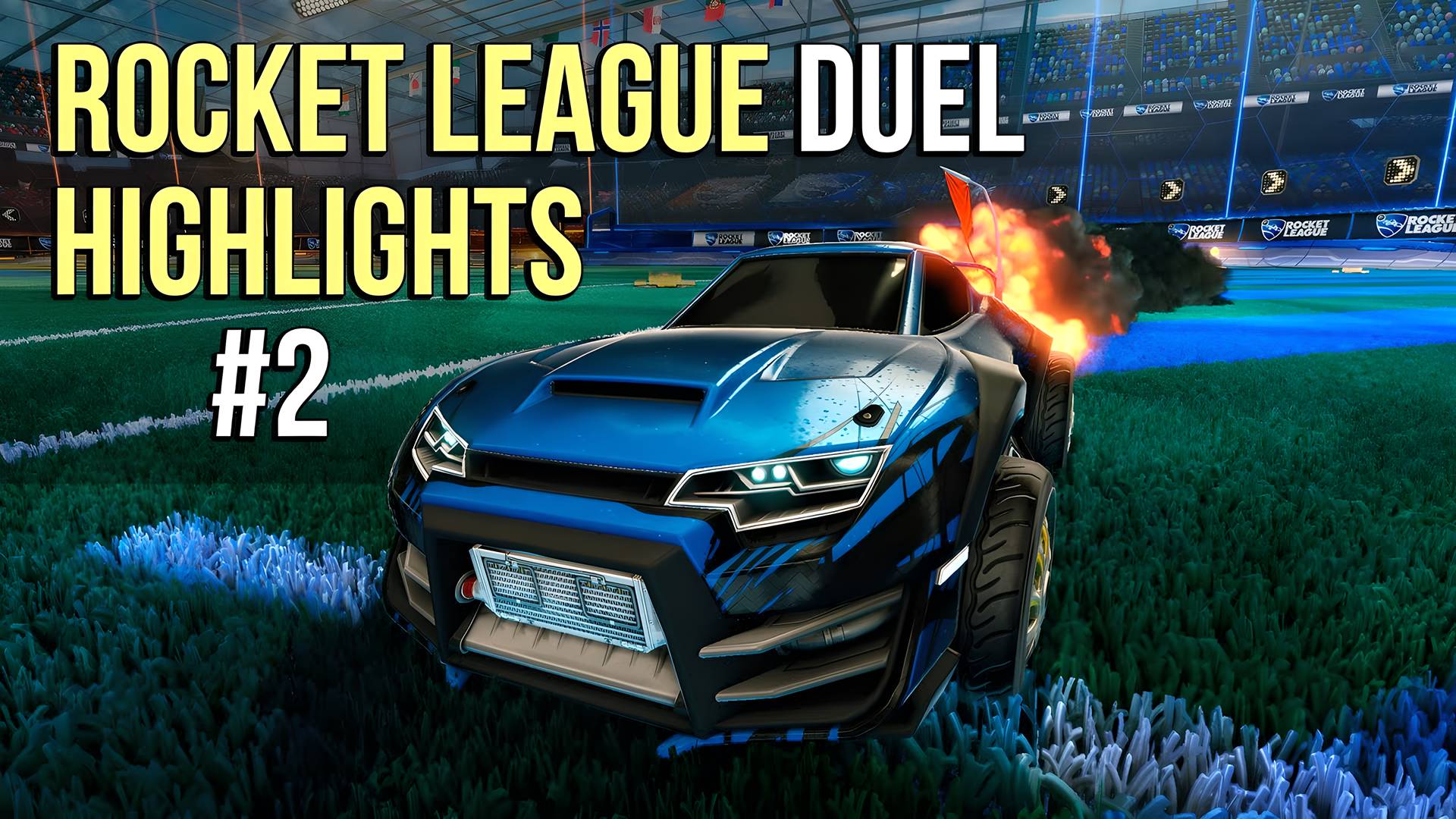 Rocket League Highlights #2 / Competitive Duel 1v1 (Bronze)