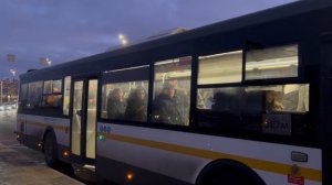 Автобус ЛиАЗ-5292.65-03 следует по маршруту 367м ”Литературный Бульвар - м. Домодедовская”