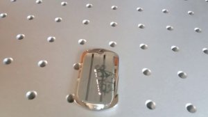 Лазерная Гравировка по металлу "Джон  Сильвер " из советского мультфильма "Острова сокровищ "