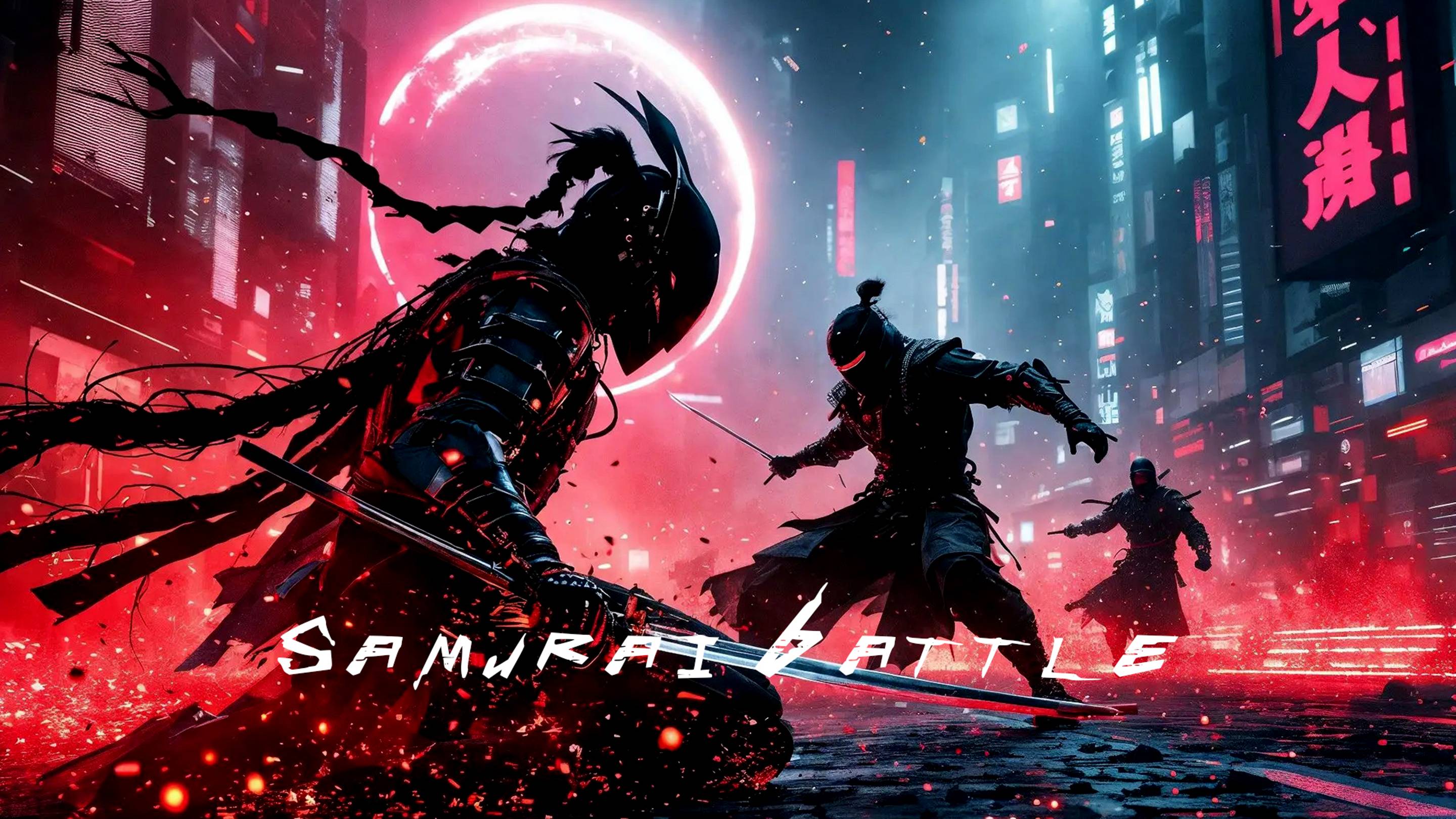 Киберпанк и Самураи: Эпическая Музыка для Вашего Путешествия music sountrack mix