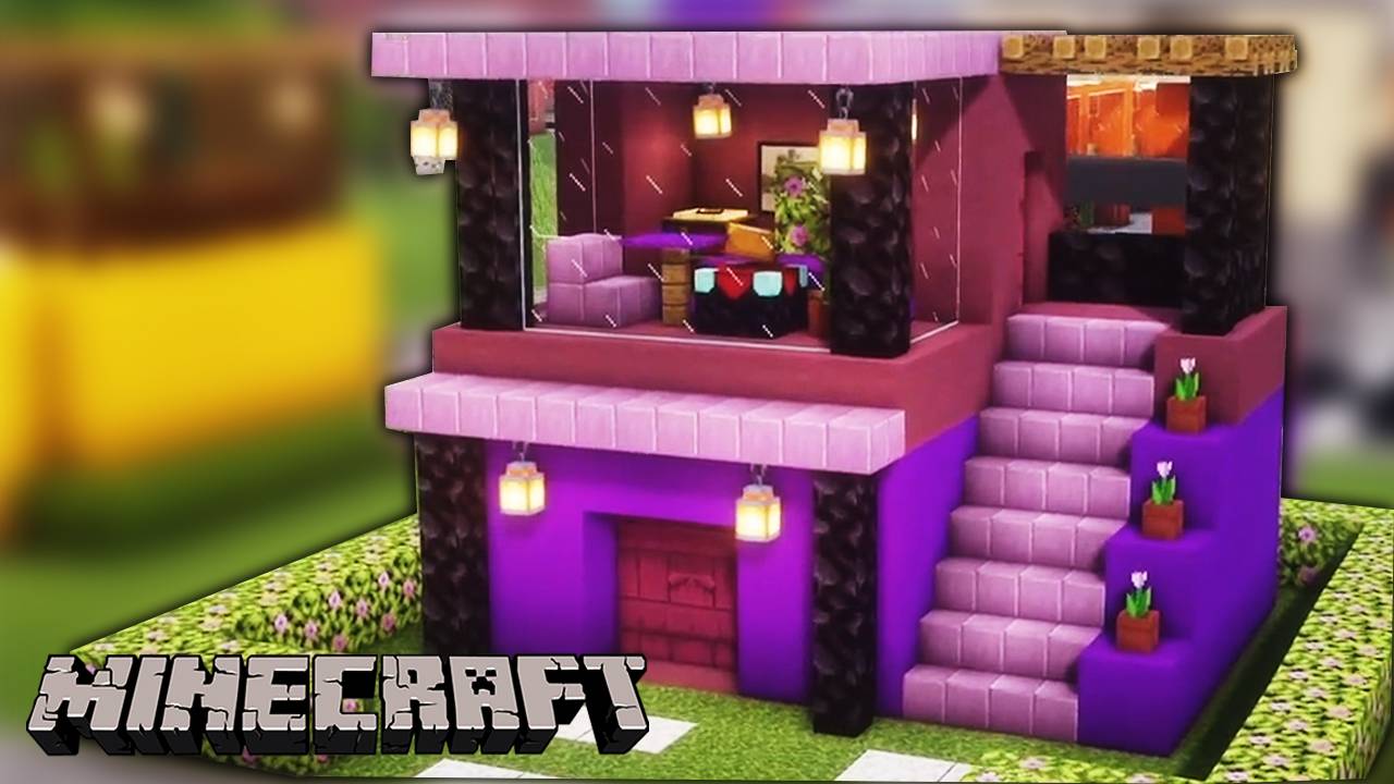 Как Построить Красивый Дом в Minecraft. Крутые постройки в майнкрафт. #майнкрафт #minecraft #майн