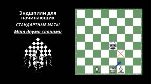 Мат двумя слонами | Стандартные маты