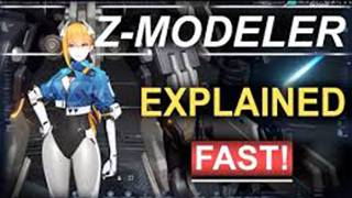 ZBrush - Введение в ZModeler (за 3 минуты!!)