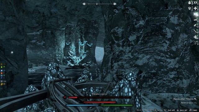 Skyrim R.f a B. Воин Кинарет # 26. Инеевая бездна.