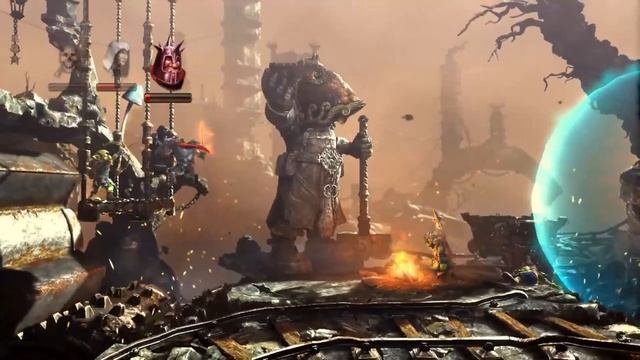 Trine 2.DLC Goblin Menace: 7 Глава. Сложное. Гномьи пещеры / 7 Chapter.Hard. Dwarven Caverns