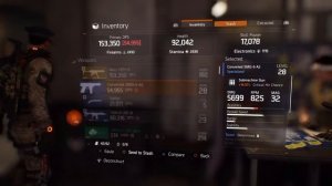 Dark zone bracket 0-161 with gear score 200