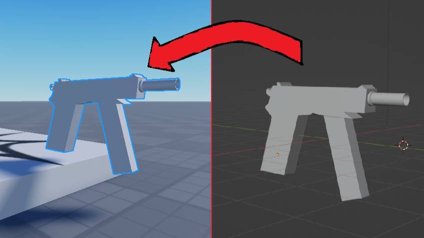 Как перекинуть модель из Blender(не обязательно) в Роблокс Студио 2024 ГАЙД!