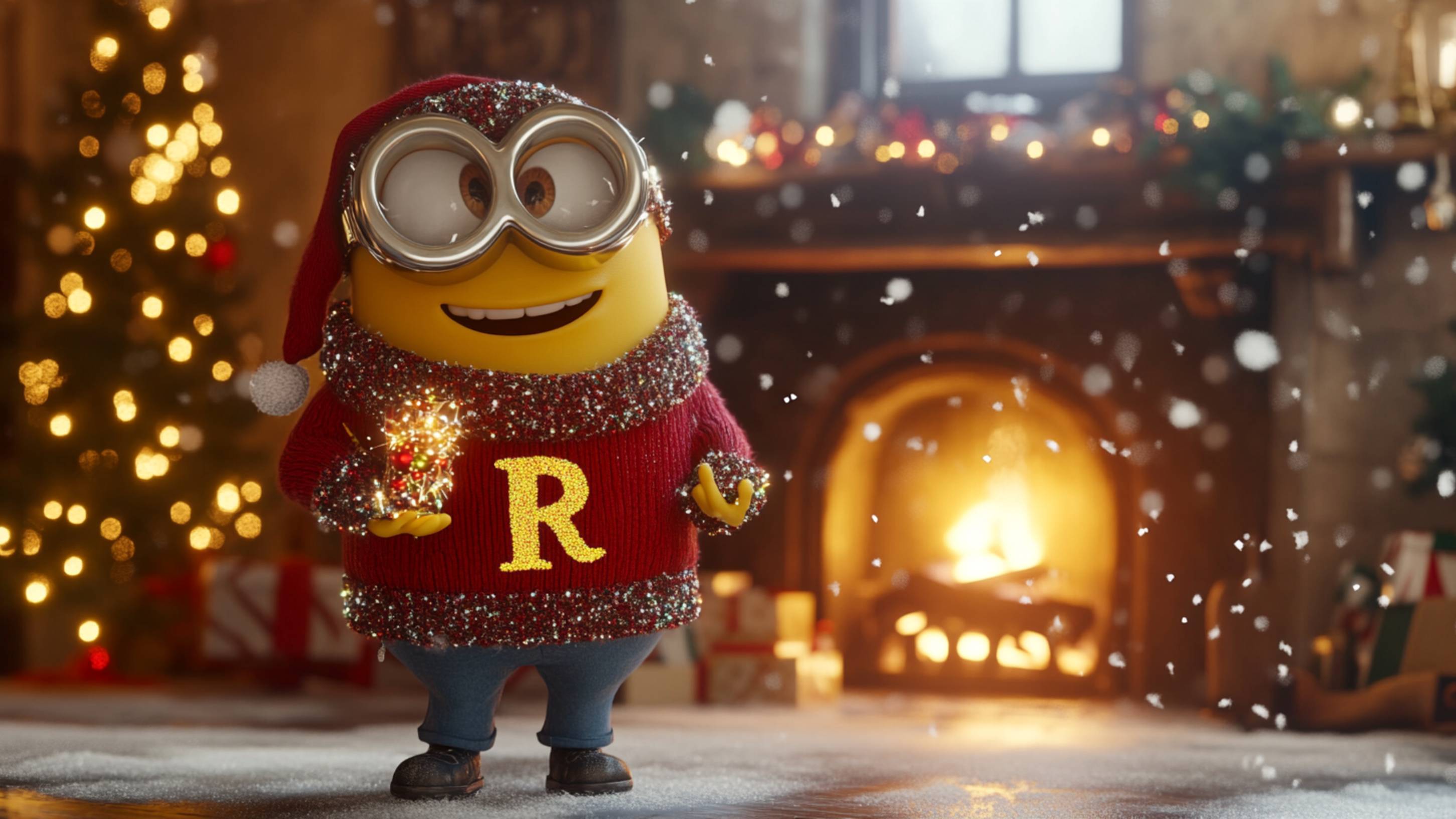 🎉🎄 Поздравление от миньонов на Новый год! 🎄🎉