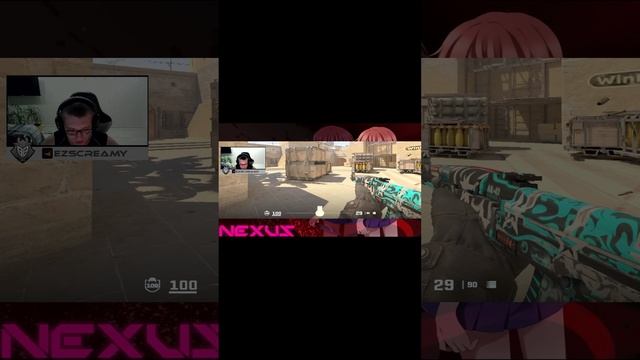 TRAINING AIM HSDM! HEAD MAERCS CS2 #cs2 #scream