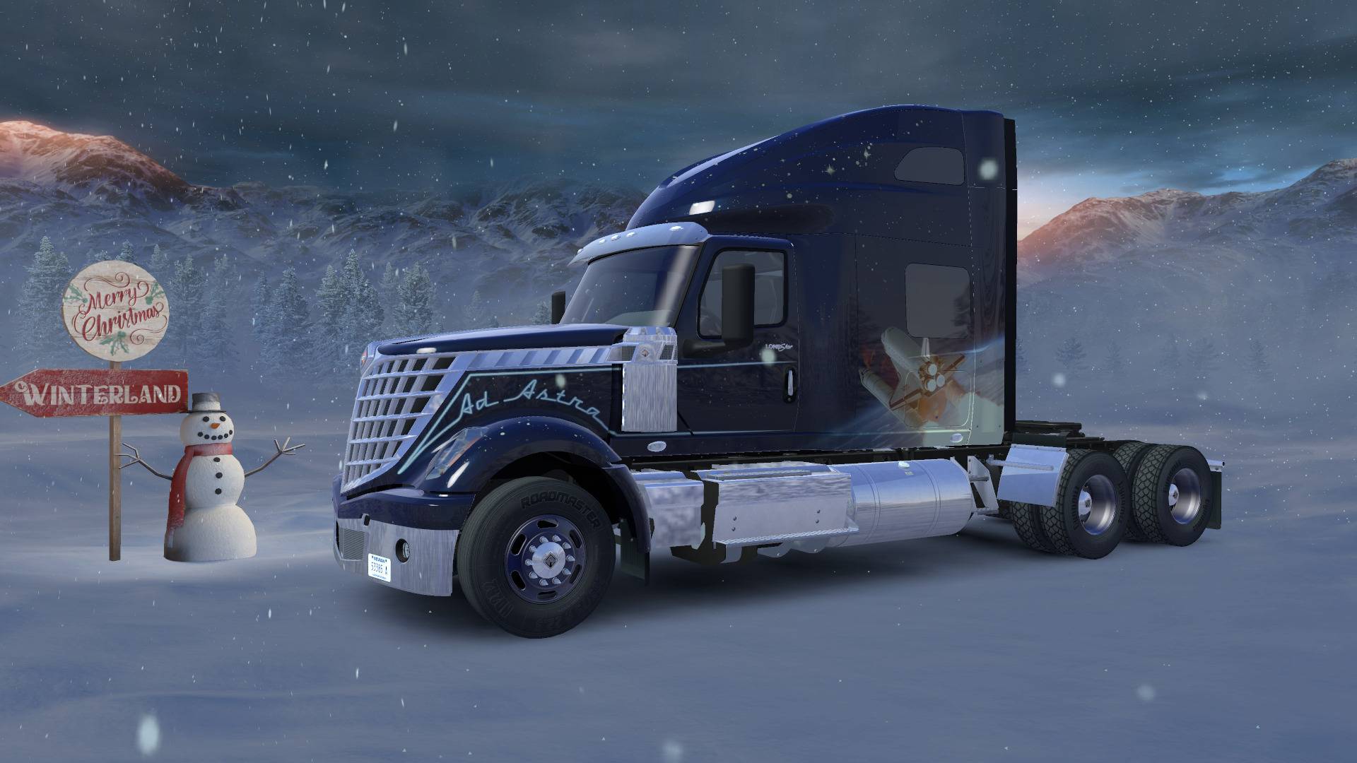 159 / ATS V1.53 / Новогодний ивент / International LoneStar