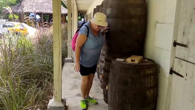 Сейшелы, на автобусе к ромовому заводу Такамака(Takamaka Rum Distillery)