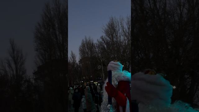 Город Худжанд Согдийская область 2024 уходящей год рядом с Цум ... Таджикистан 🎄🎄🎄