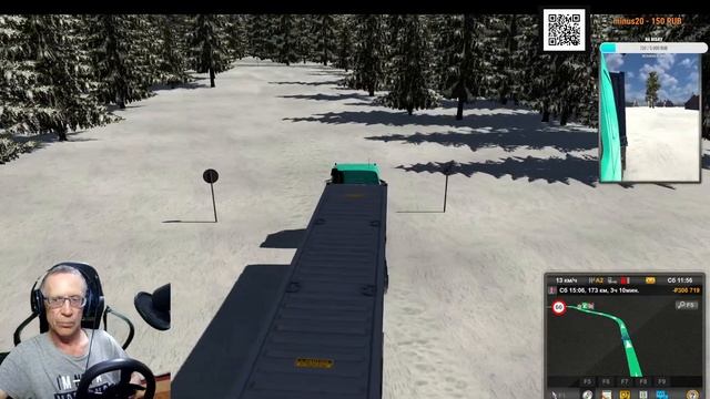 ETS2 прокат по новой большой сборке . Из Норильска в Новый Уренгой \ ATS Большая сборка с Мексикой