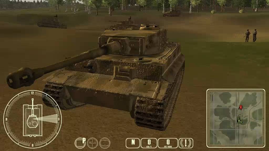 Прохождение игры Т-34 против «Тигра» - Тигр ч.4 Заслон