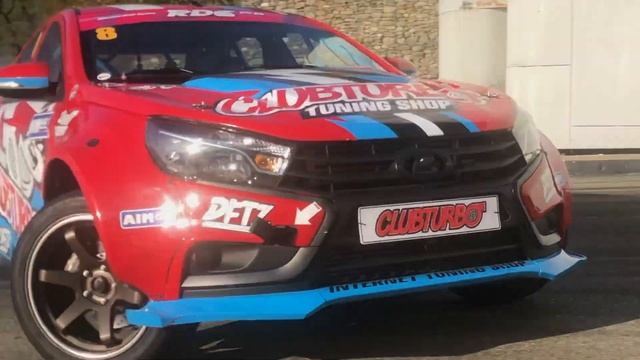 Веста дрифт Clubturbo подъем в гору