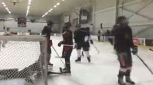 Goal for Flyers Youth vs Grundy