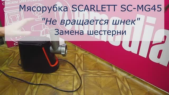 Не вращается шнек мясорубка Scarlett | Замена шестерни мясорубки в Санкт-Петербурге СПб