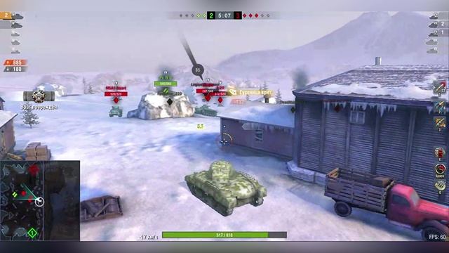 Танк М7.ВОИН.WoT Blitz.