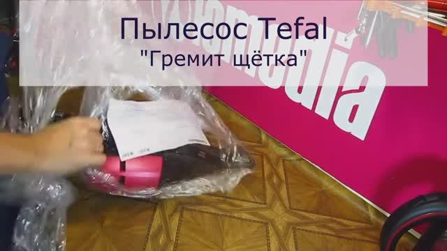 Ремонт щётки пылесоса TEFAL Санкт-Петербурге (СПб) l Щётка плохо крутится и трещит