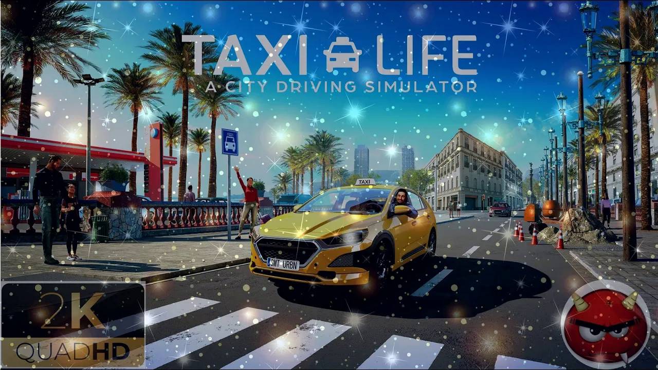 ⚡Taxi Life: A City Driving Simulator⚡Прохождение 4⚡Последний День Подработки Таксистом В Барселоне⚡