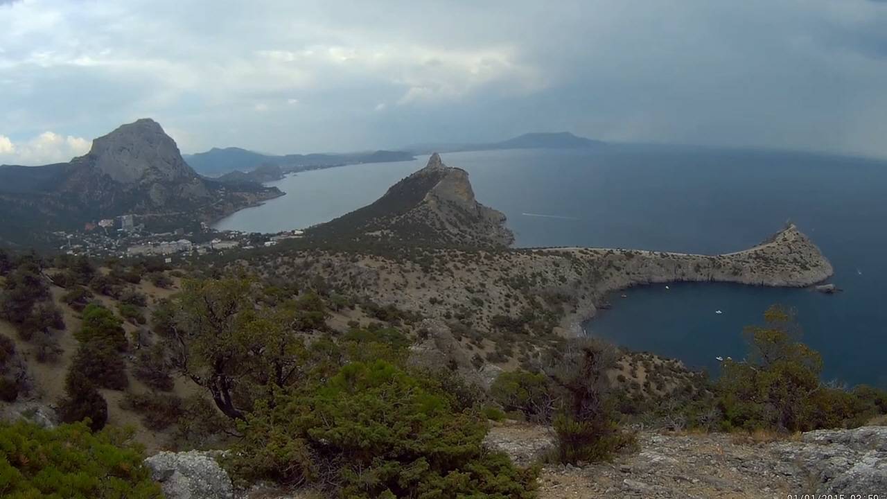 13 сент. на сев вершину Караул Оба