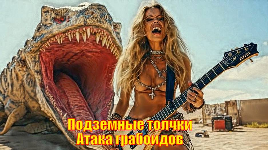 Подземные толчки Атака грабоидов - Драматический трейлер рок-эпопеи