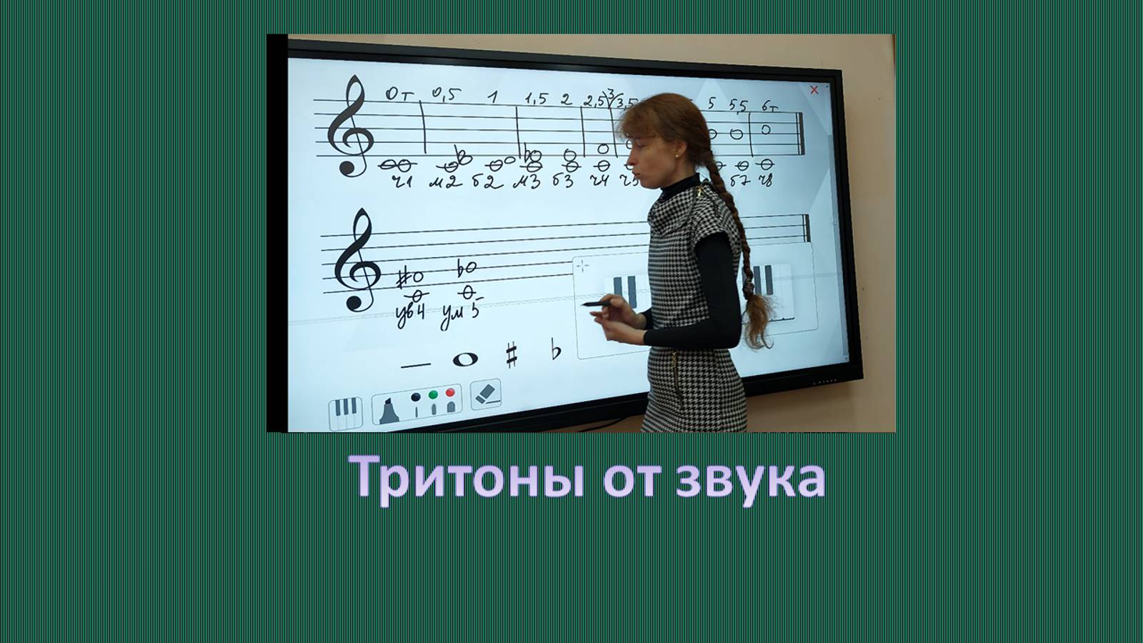 Что такое тритоны, построение от звука
