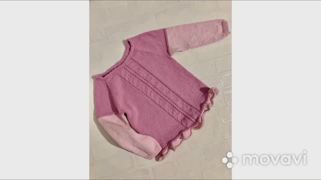 Кофта спицами. Часть 2