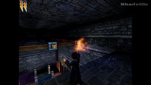Harry Potter and the Chamber of Secrets (PC) Прохождение #3_ Рог Двурога и дуэльный клуб
