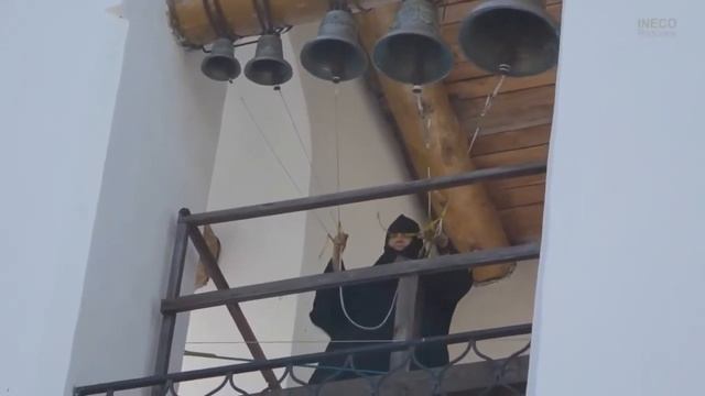 Звон в Спасо-Елеазаровском монастыре / Звук Било