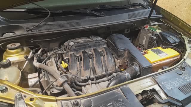 работа двигателя рено сандеро 102 л.сил