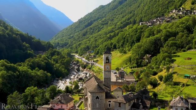 SWITZERLAND • Relaxation Film with Beautiful Piano Music • Relaxation Film HD