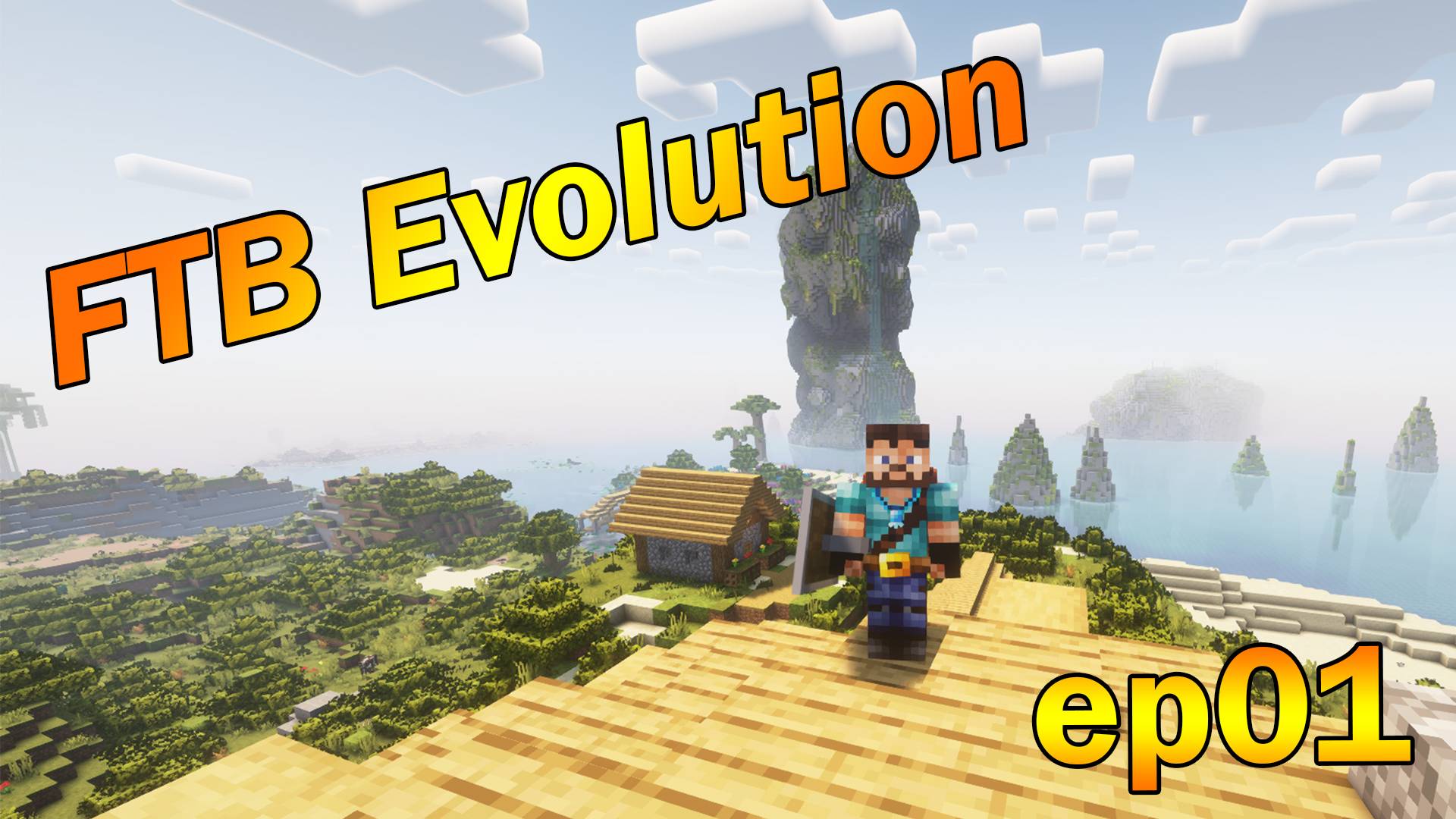 FTB Evolutions 1.21.1 EP01 Новая попытка в новом мире #zheka_live #ftbevolution