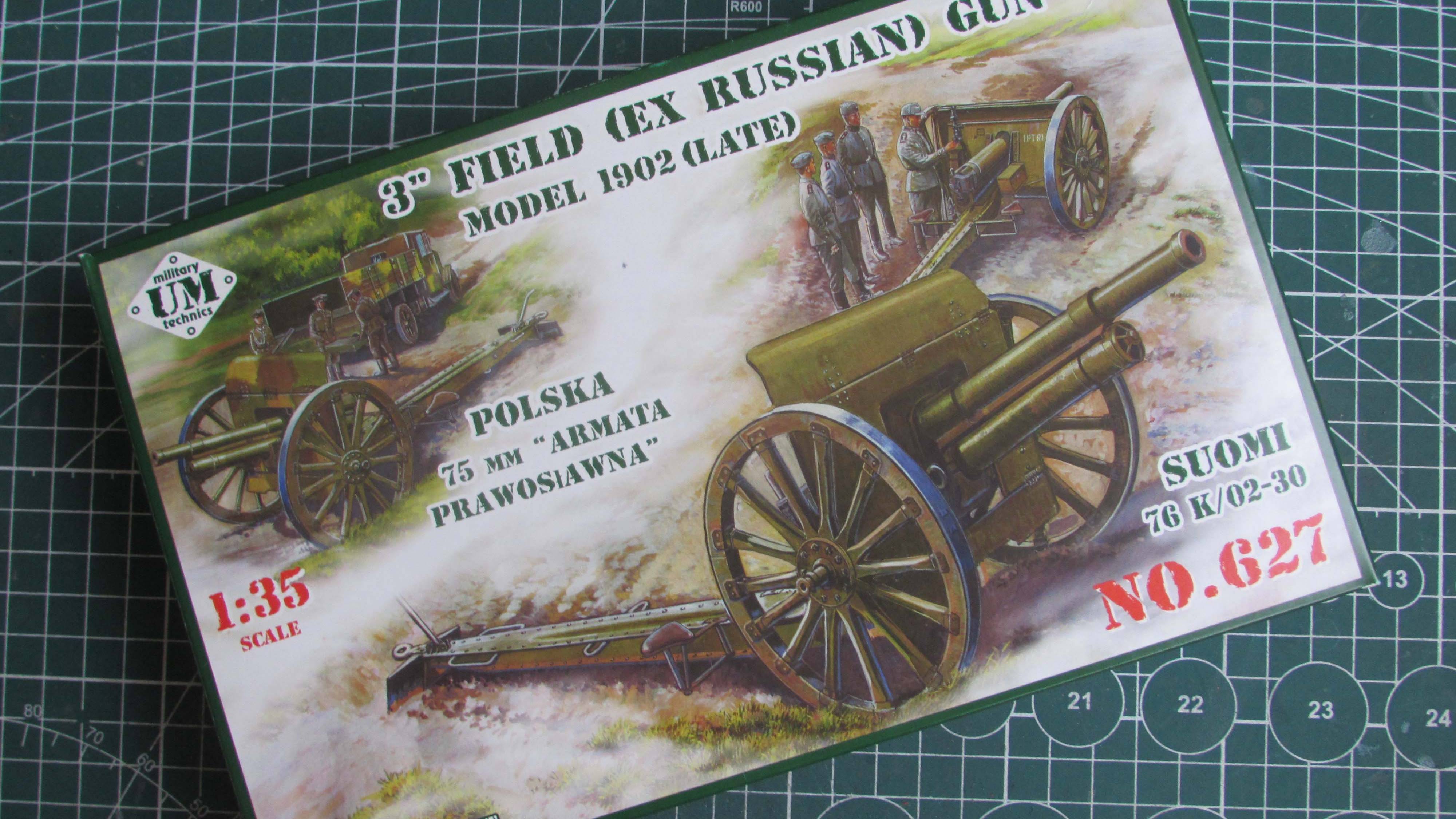 76,2 мм полевое скорострельное орудие обр.1902 года (1/35)