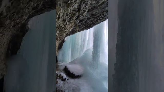 Водопад Шунудаг: зимний вариант